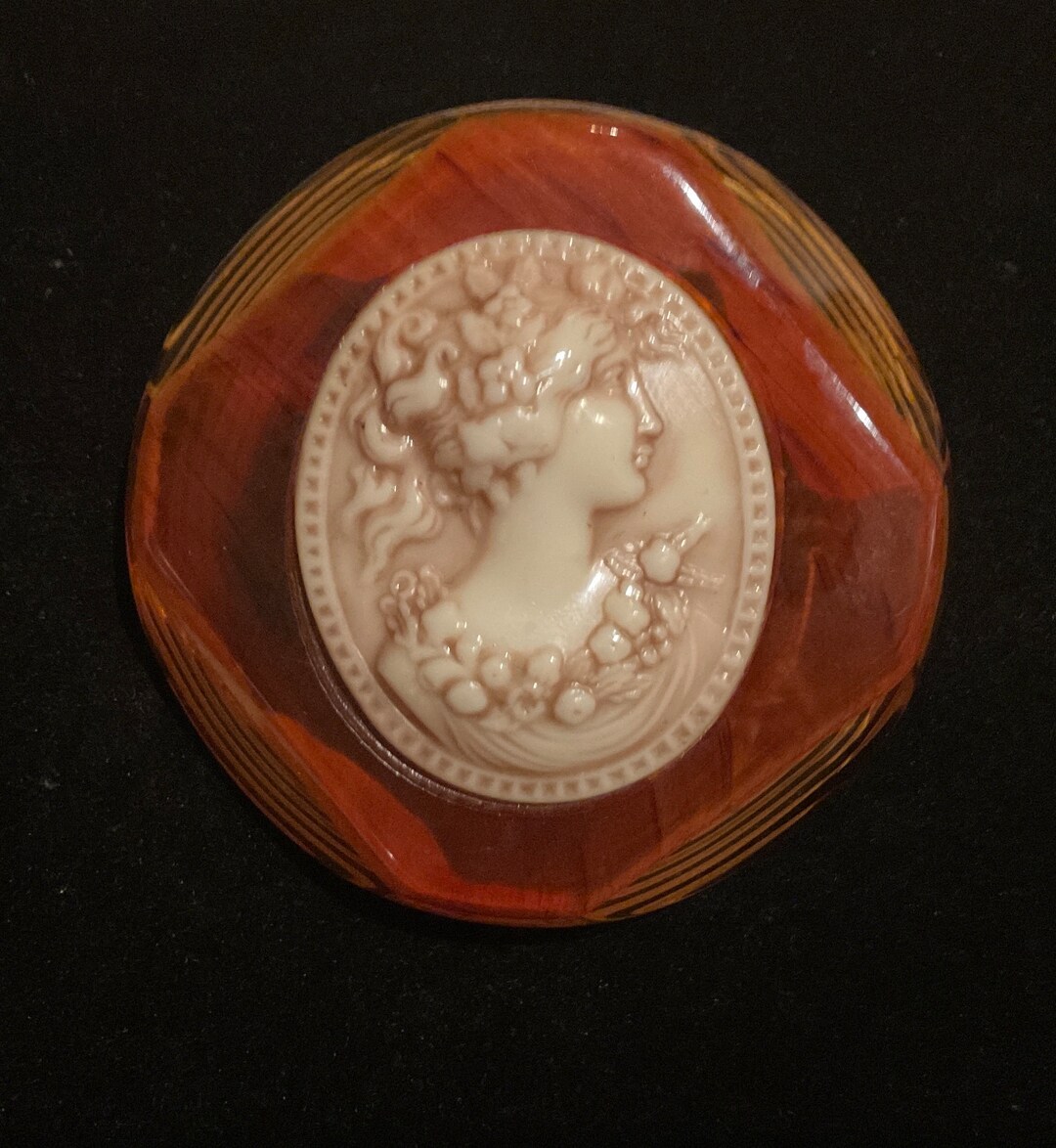 CAMEO, 1920’s Bakelite and Celluloid - Etsy