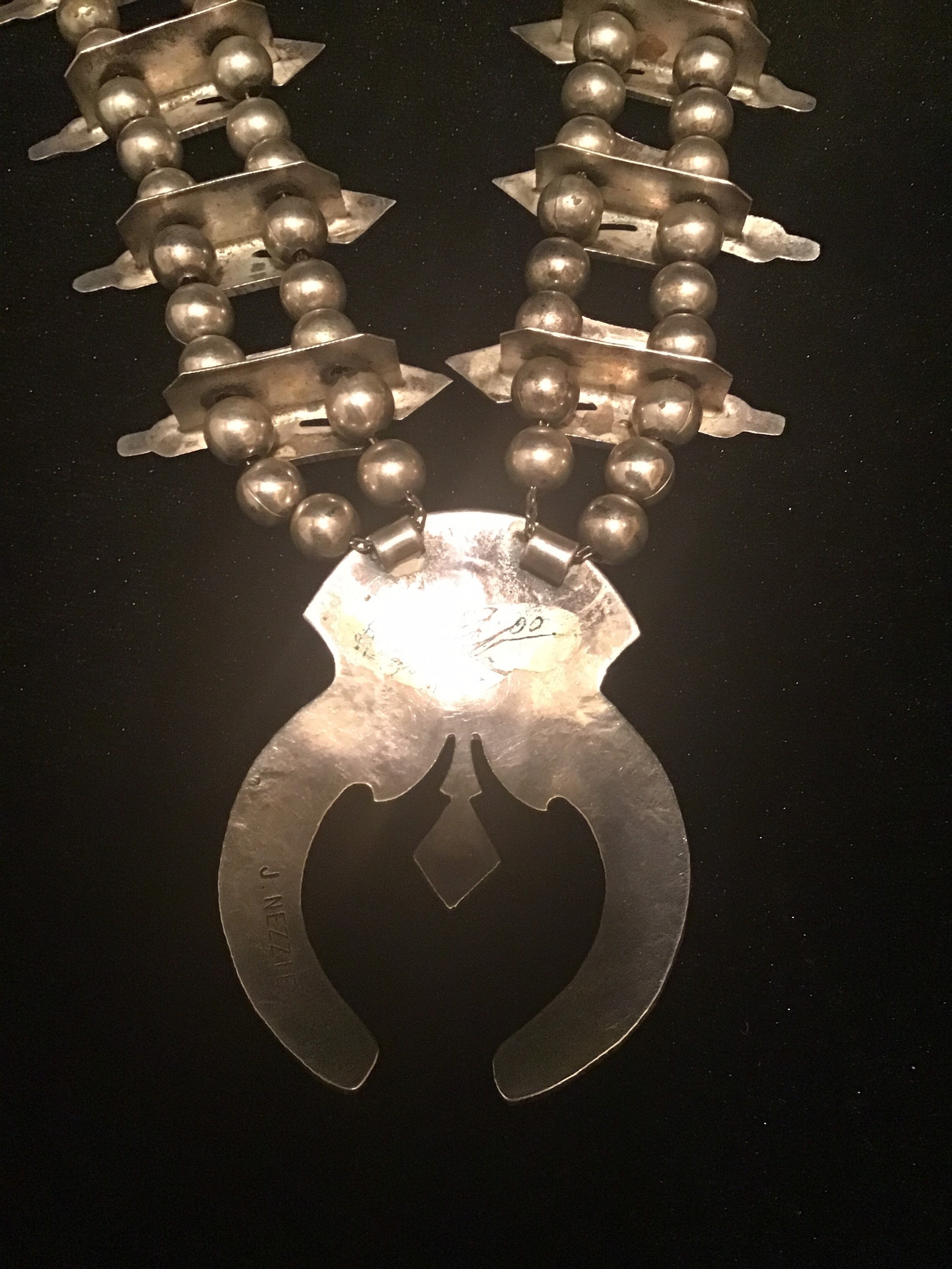 Native American Squash Blossom by J. Nezzie - Etsy