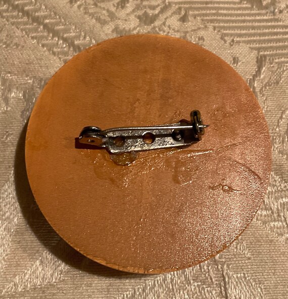 Bakelite Pin, Philadelphia Style Hat Pin - Gem