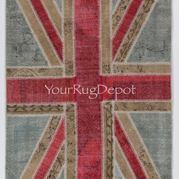Union Jack Rug - Etsy