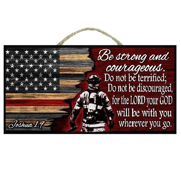 Firefighter Bible Verse - Etsy