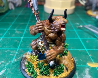 Minotaur Miniature - Etsy