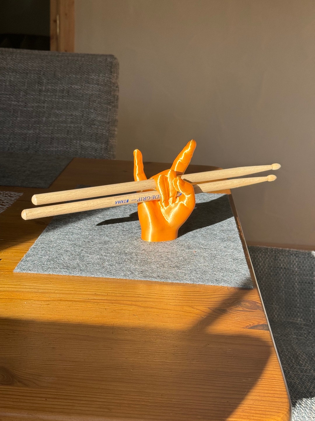 Custom Drumstick Hand Display - Etsy