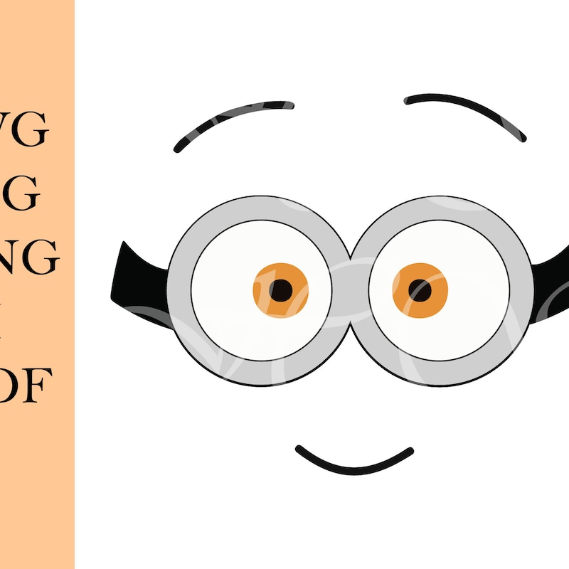 Minion Eyes Printable - Etsy