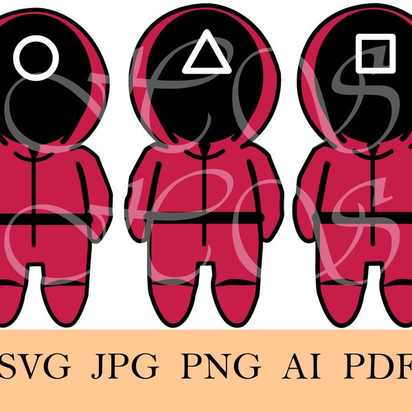 Squidgame Cards - Etsy