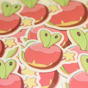 Applin & Star Wand Stickers - Etsy