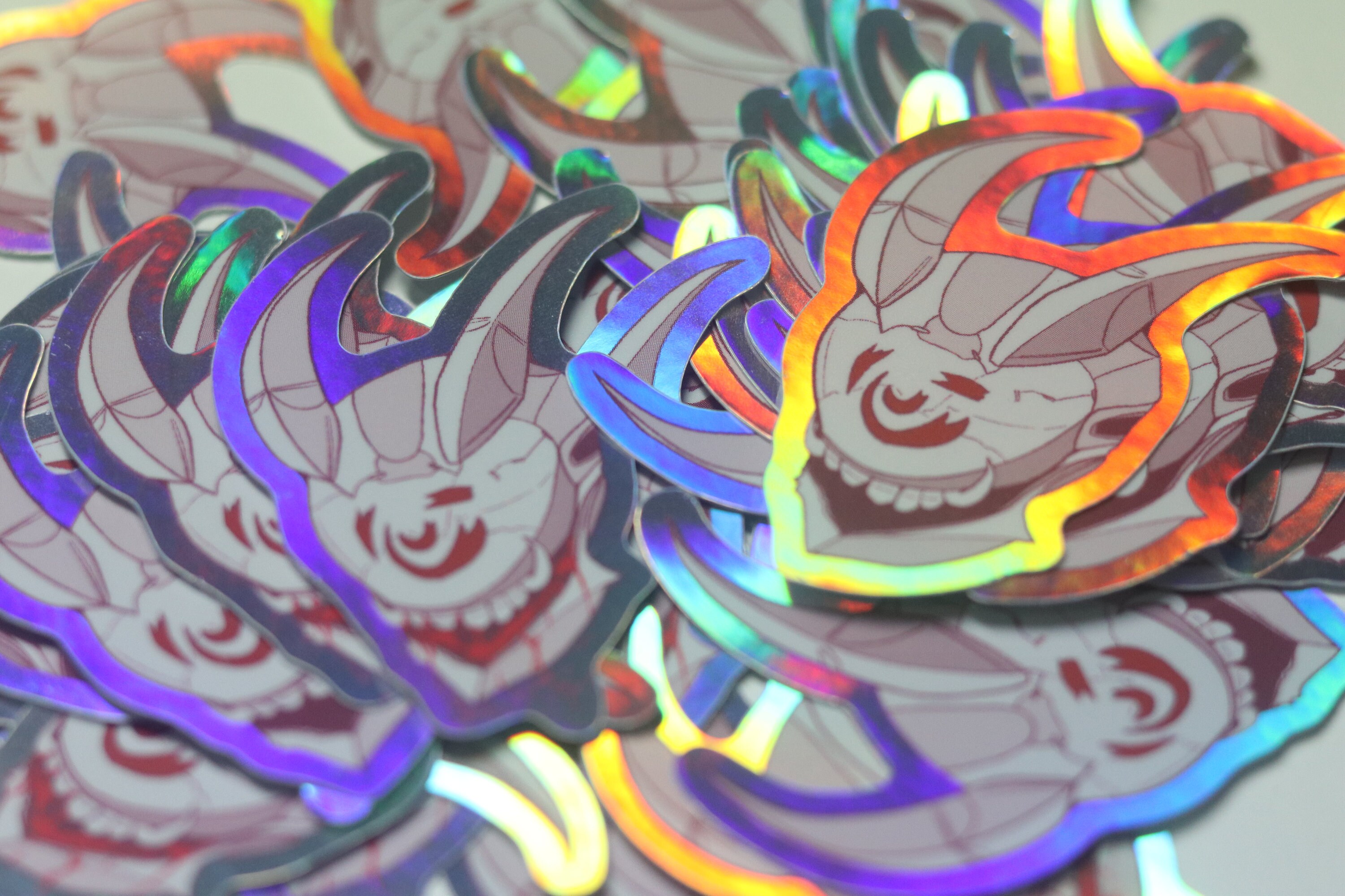 Assorted Guilty Gear Strive Holographic Stickers - Etsy