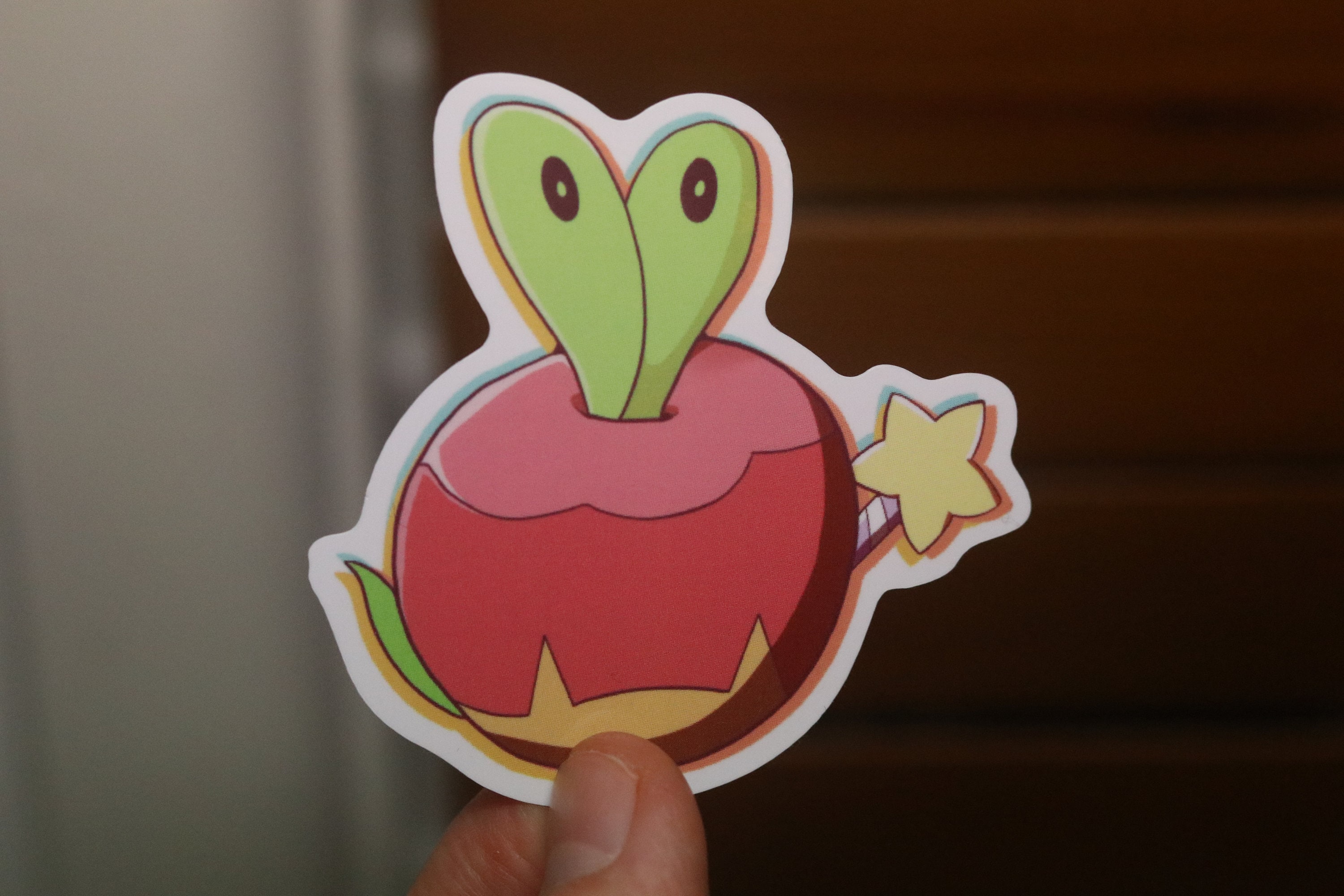 Applin & Star Wand Stickers - Etsy