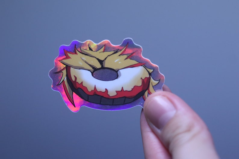 Assorted Anime Inspired Donut Stickers - Etsy
