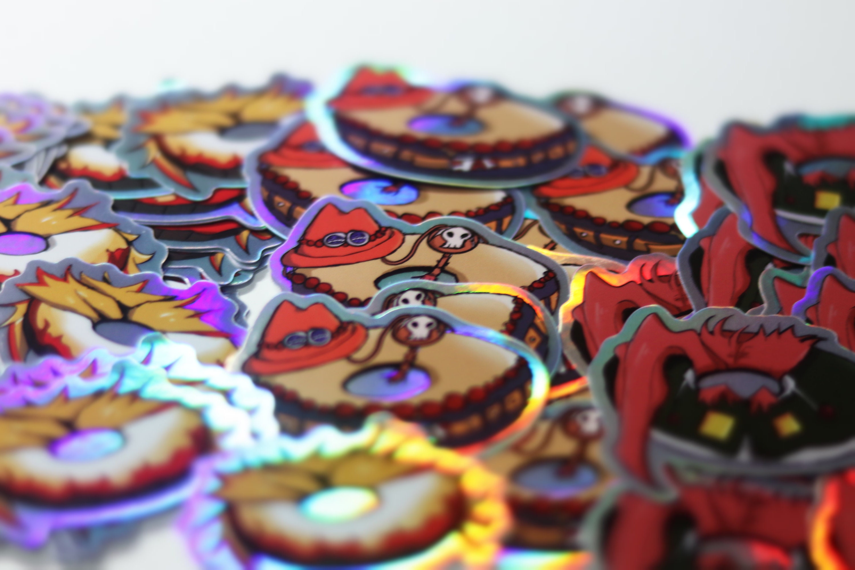 Assorted Anime Inspired Donut Stickers - Etsy