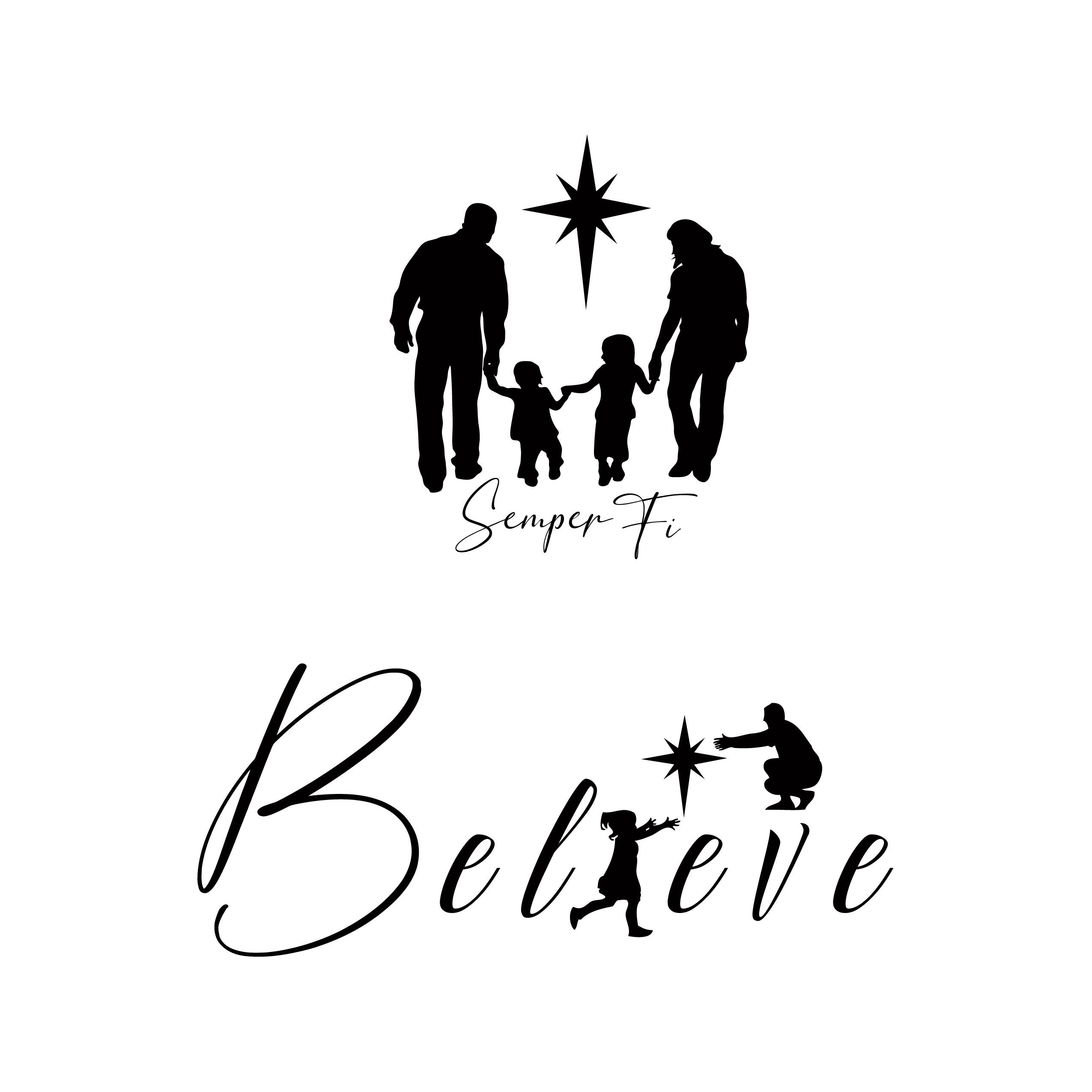 Believe Semper Fi - SVG File - Etsy