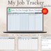 Job Application Tracker, Job Tracker, Job Interview Tracker, Job Search ...