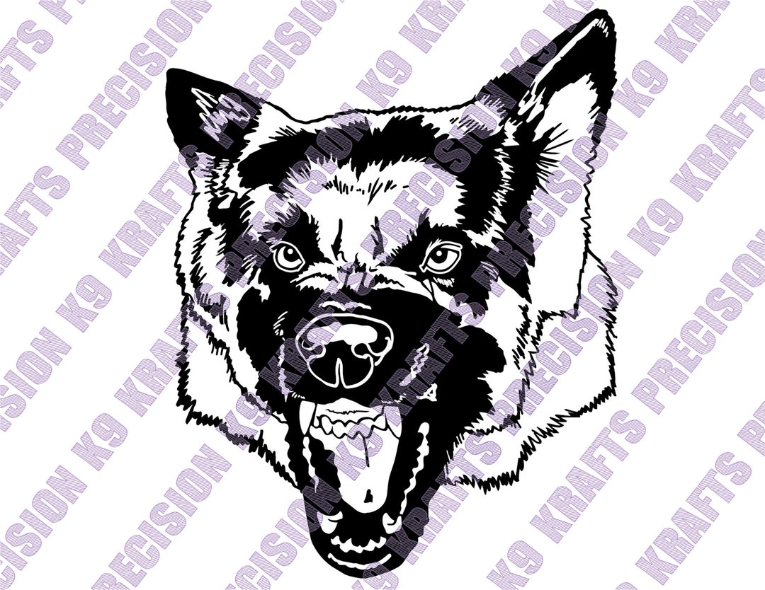 Barking, German Shepherd, Shepherd, Schutzhund, Police Dog, Military ...