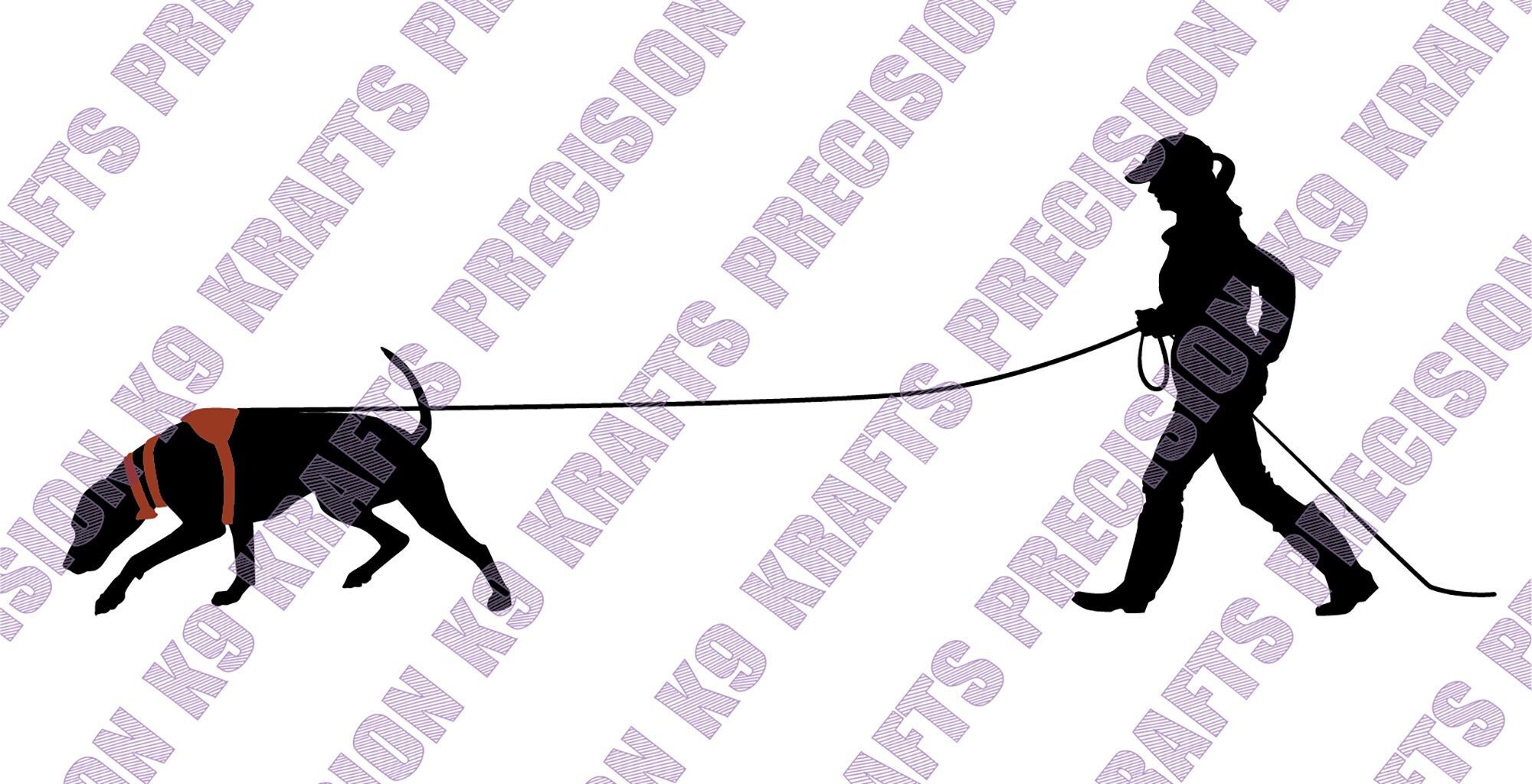 Dalmatian, Tracking, Scent Work, Nose Work, Man Trailing, - Etsy