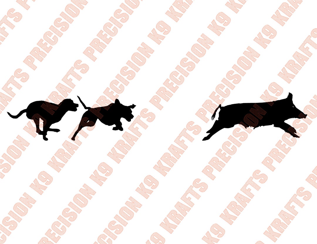 Feral Hogs, Wild Pigs, Hog Hunting, Bay Dog, Hounds, PNG, Ai, PDF, SVG ...