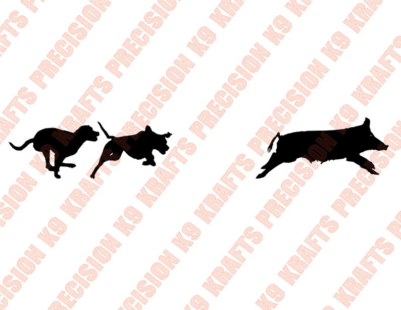Feral Hogs, Wild Pigs, Hog Hunting, Bay Dog, Hounds, PNG, Ai, PDF, SVG ...