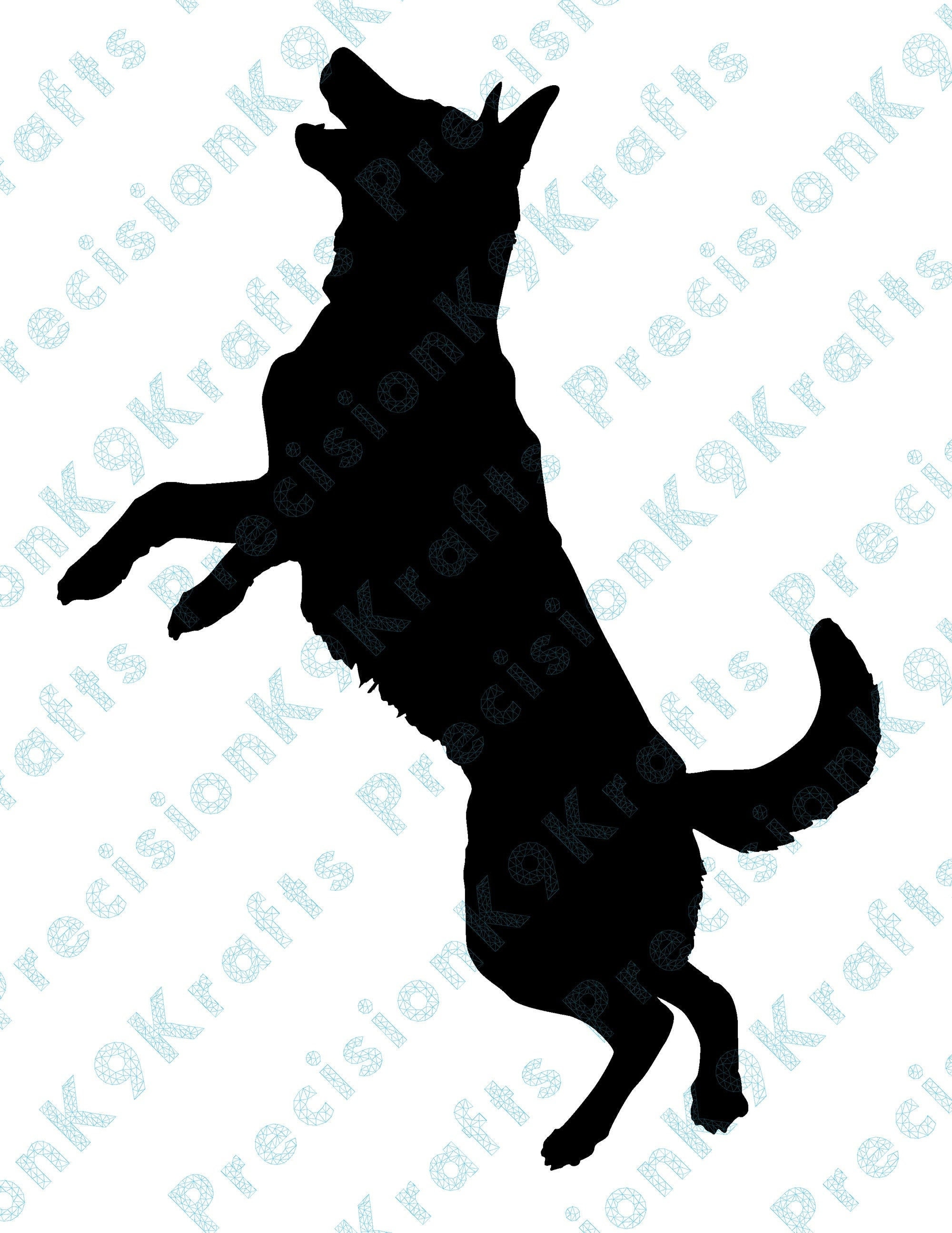 German Shepherd Jump Up - Etsy