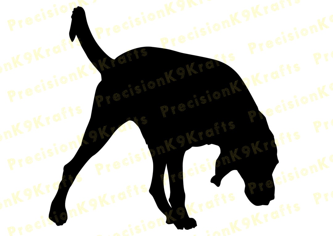 Bloodhound Tracking SVG: Police Dog Vector Clip Art (digital Download ...