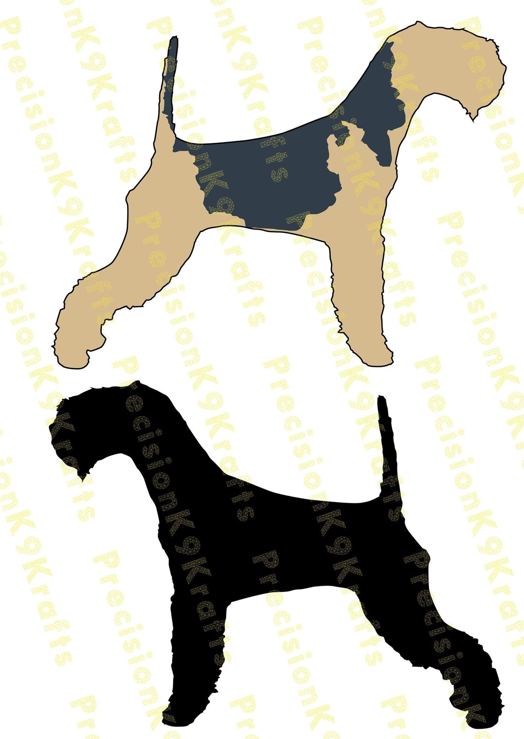 Lakeland Terrier, Terrier, Dxf, Svg, Eps, Png - Etsy