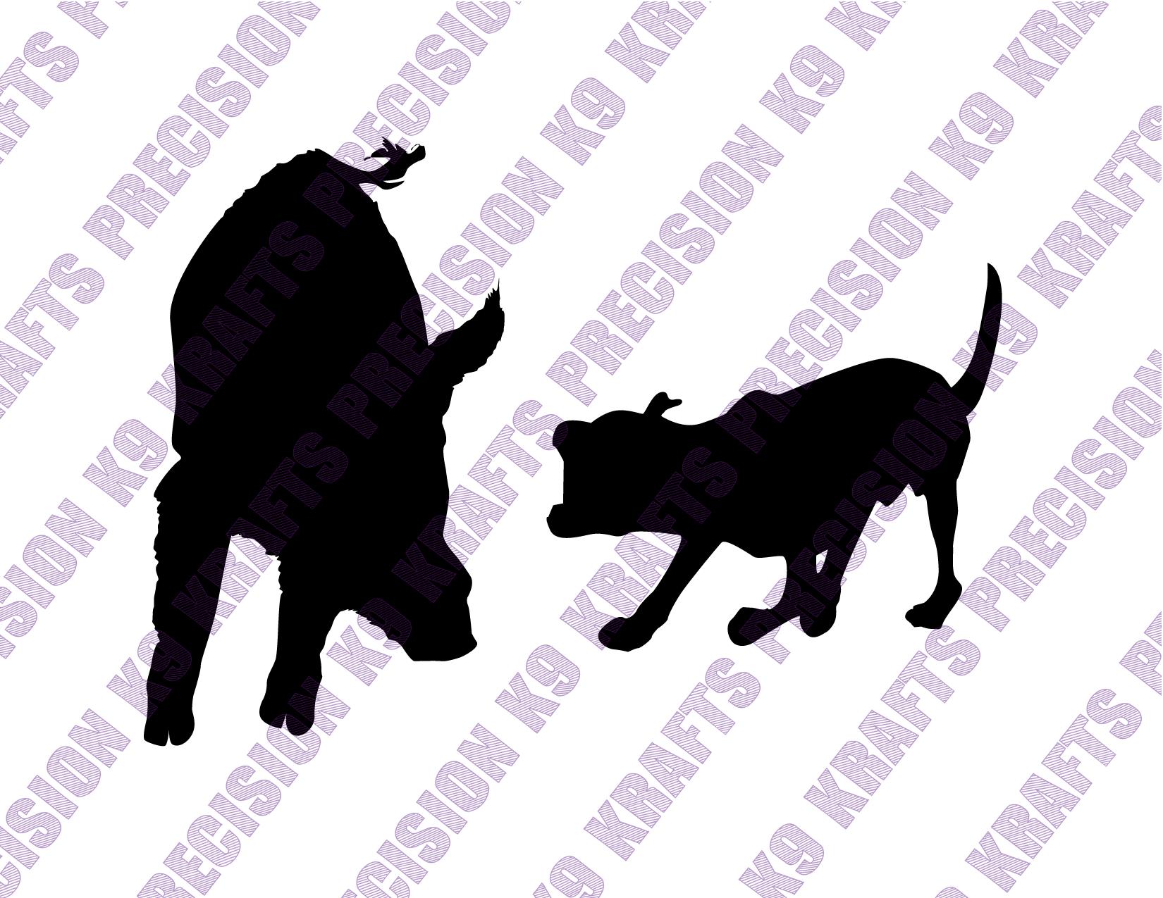 Dog Baying Hog, Dxf, Svg, Png, Ai, - Etsy