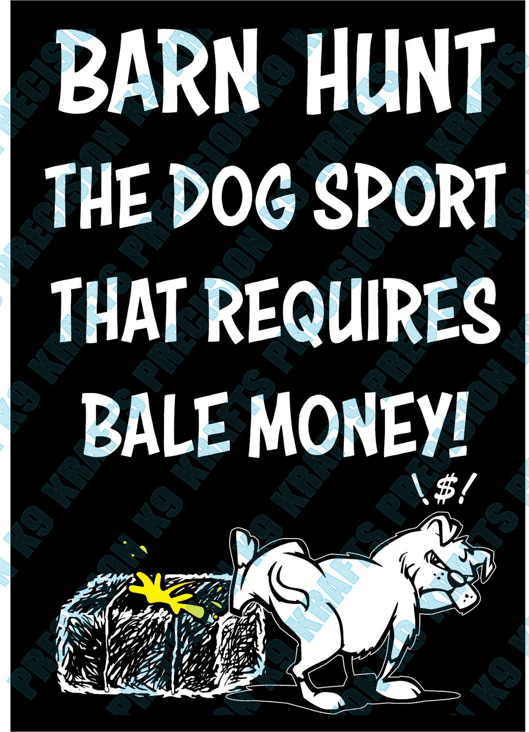 BARN HUNT the Dog Sport That Requires Bale Money! - Etsy