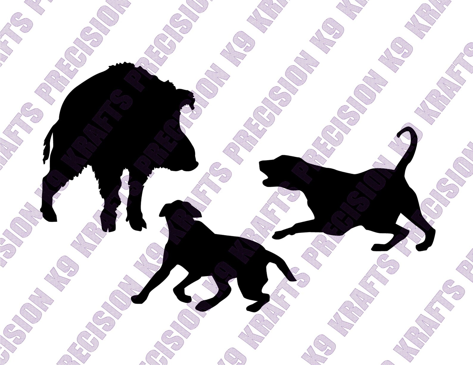 Bay Dogs and Feral Hog, Wild Pig, Hunting, Svg - Etsy