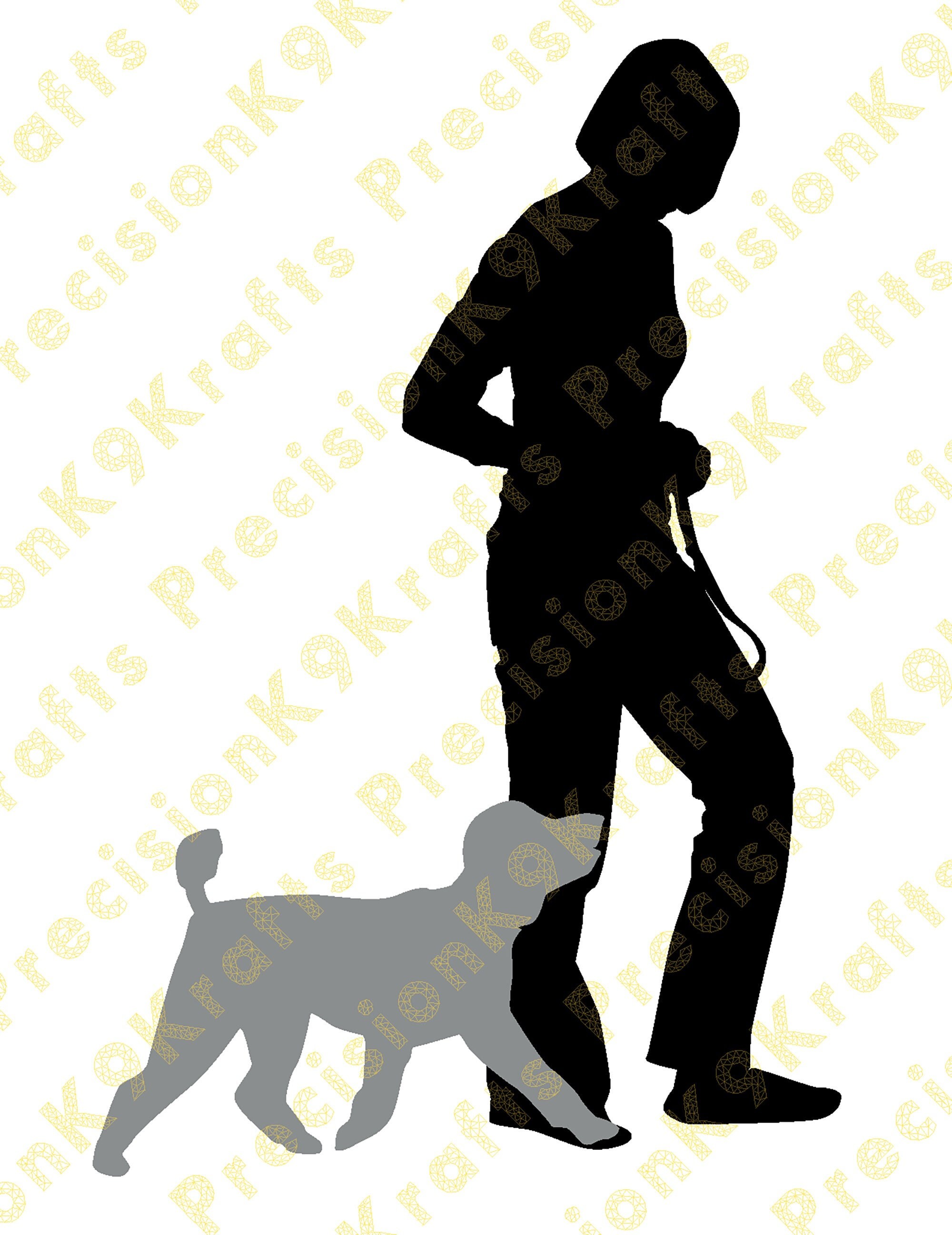 Lady Heeling Poodle, Svg, - Etsy