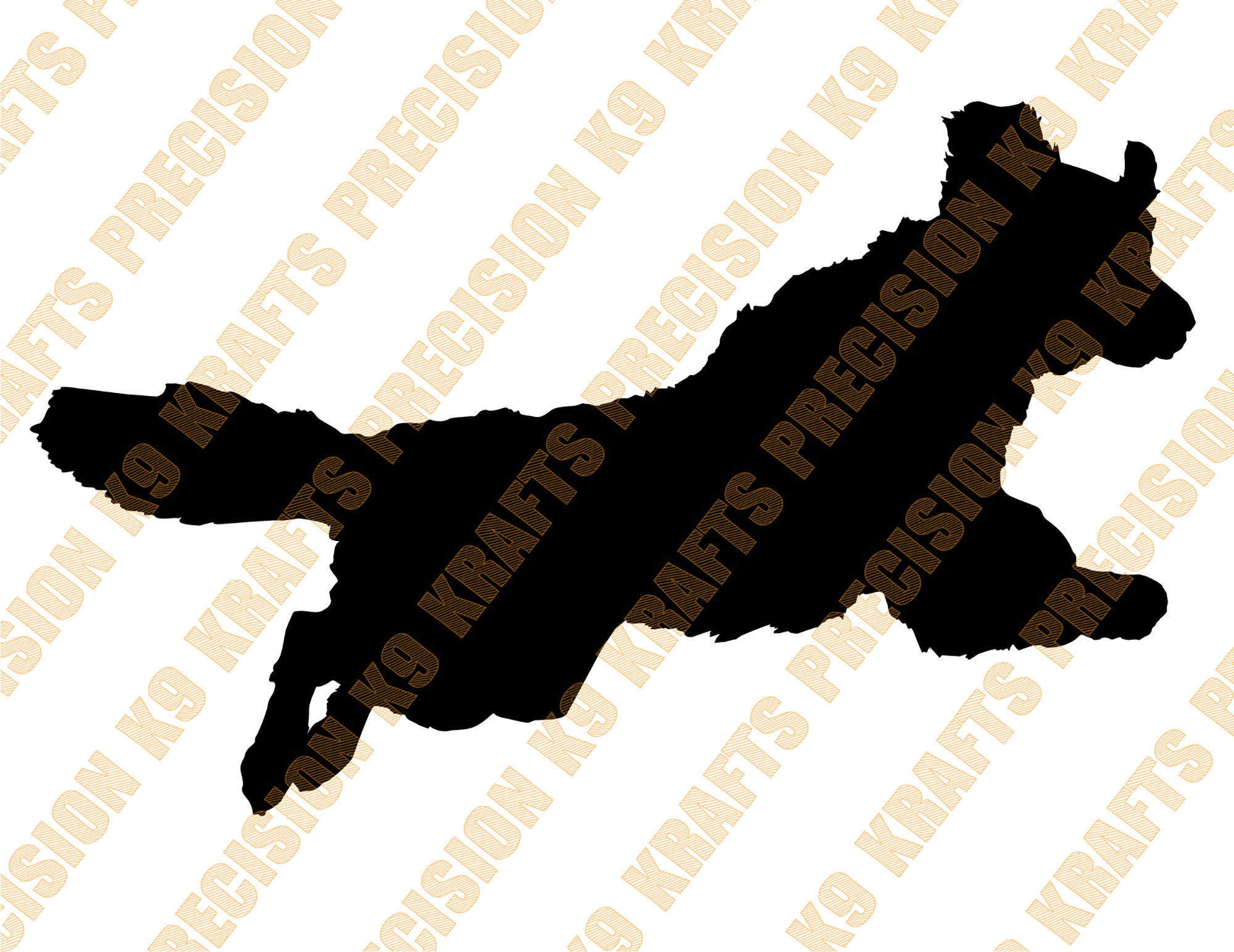 Golden Retriever, Water Dog, Splash, Dock Jumping, DXF, SVG, Ai, Eps ...