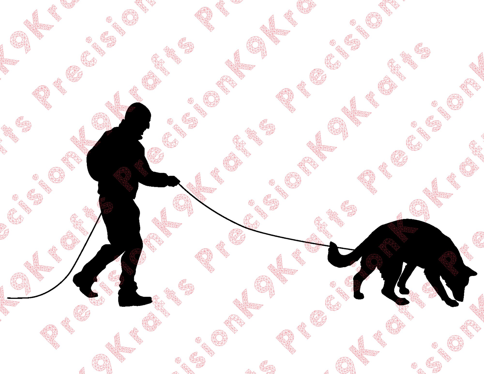 Handler With Shepherd, Tracking, Svg - Etsy