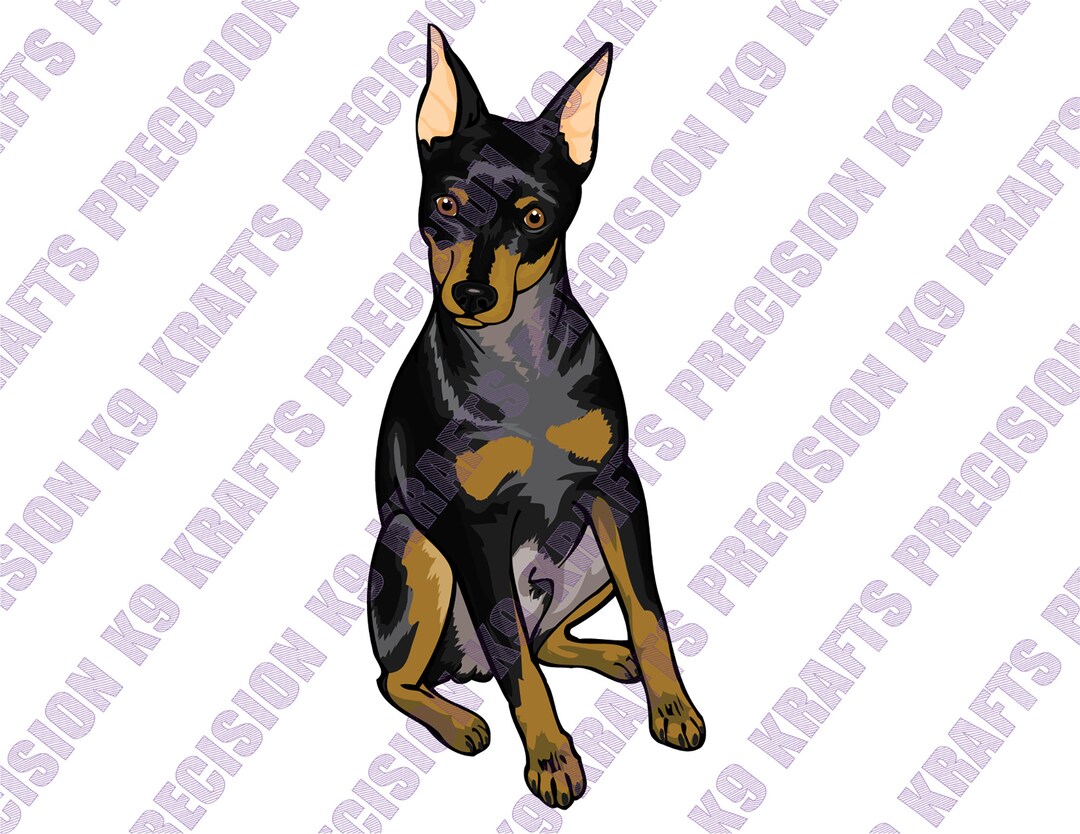 Miniature Pinscher, Min Pin, Toy Breed, SVG, DXF, EPS, Png, Ai - Etsy