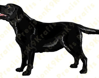 Black Labrador Logo - Etsy