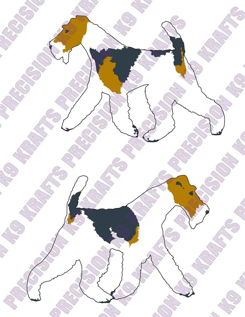 Wire Fox Terrier, Show Dog, Terrier, SVG, PNG, Ai, PDF, Clipart, Vector ...