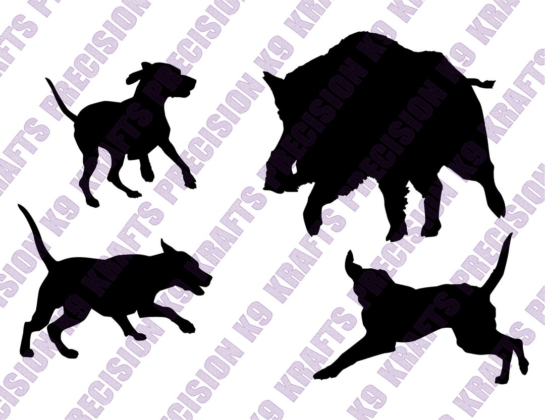 Feral Hogs, Wild Pigs, Hog Hunting, Bay Dogs, PNG, Ai, PDF, SVG ...