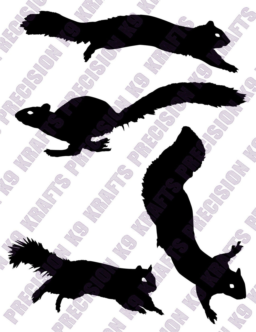 Squirrels, Running, Hunting, Small Game, SVG, Ai, PDF, PNG, Cut File ...