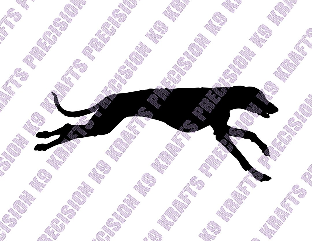 Running Whippet Clipart: SVG, PNG, PDF (digital Download) - Etsy