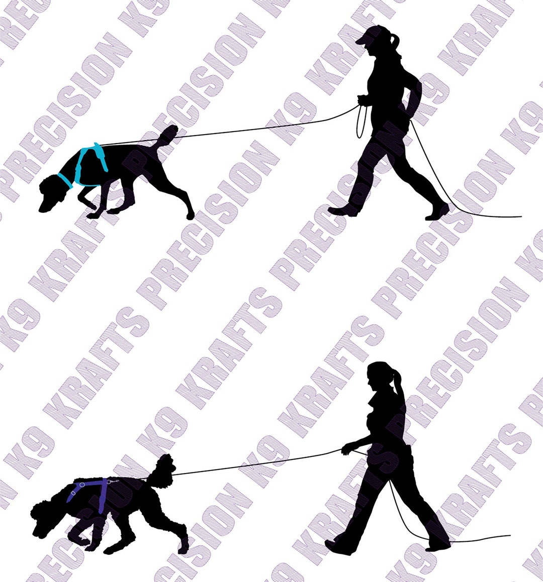 Standard Poodles Tracking Scent Work Nose Work Tracking - Etsy