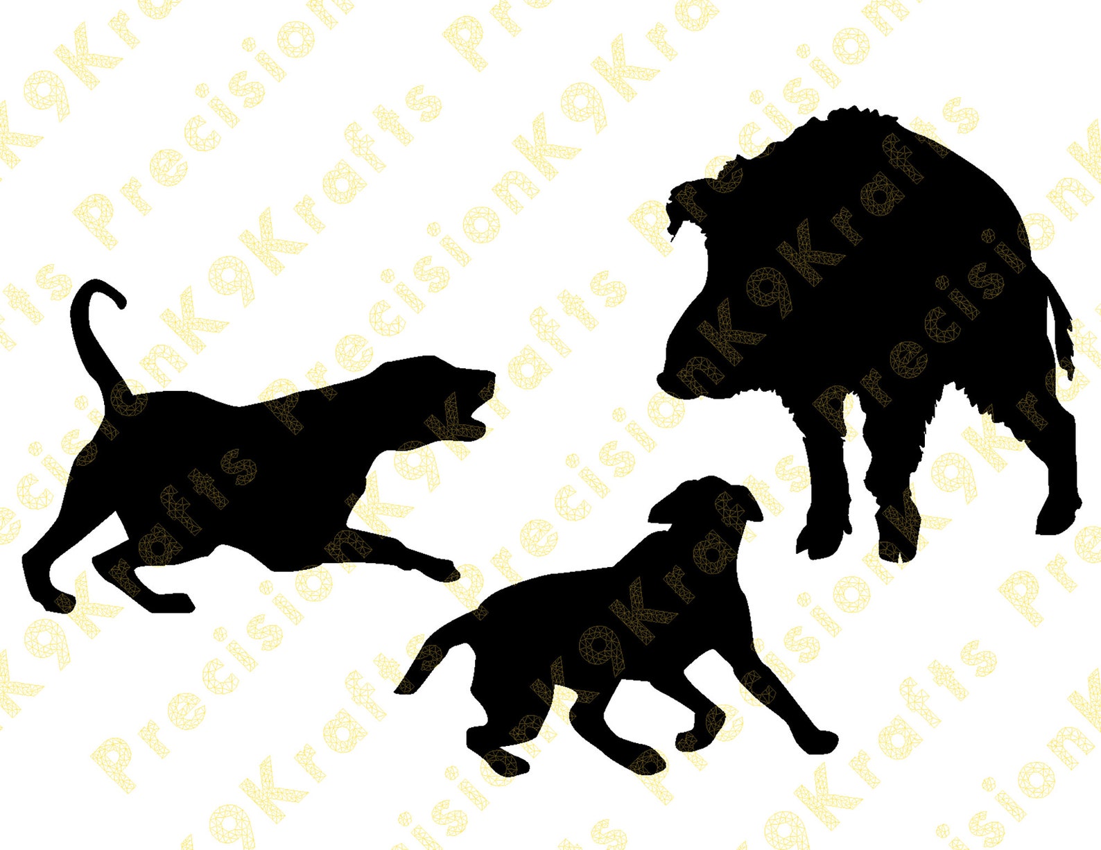Bay Dogs and Feral Hog, Wild Pig, Hunting, Svg - Etsy