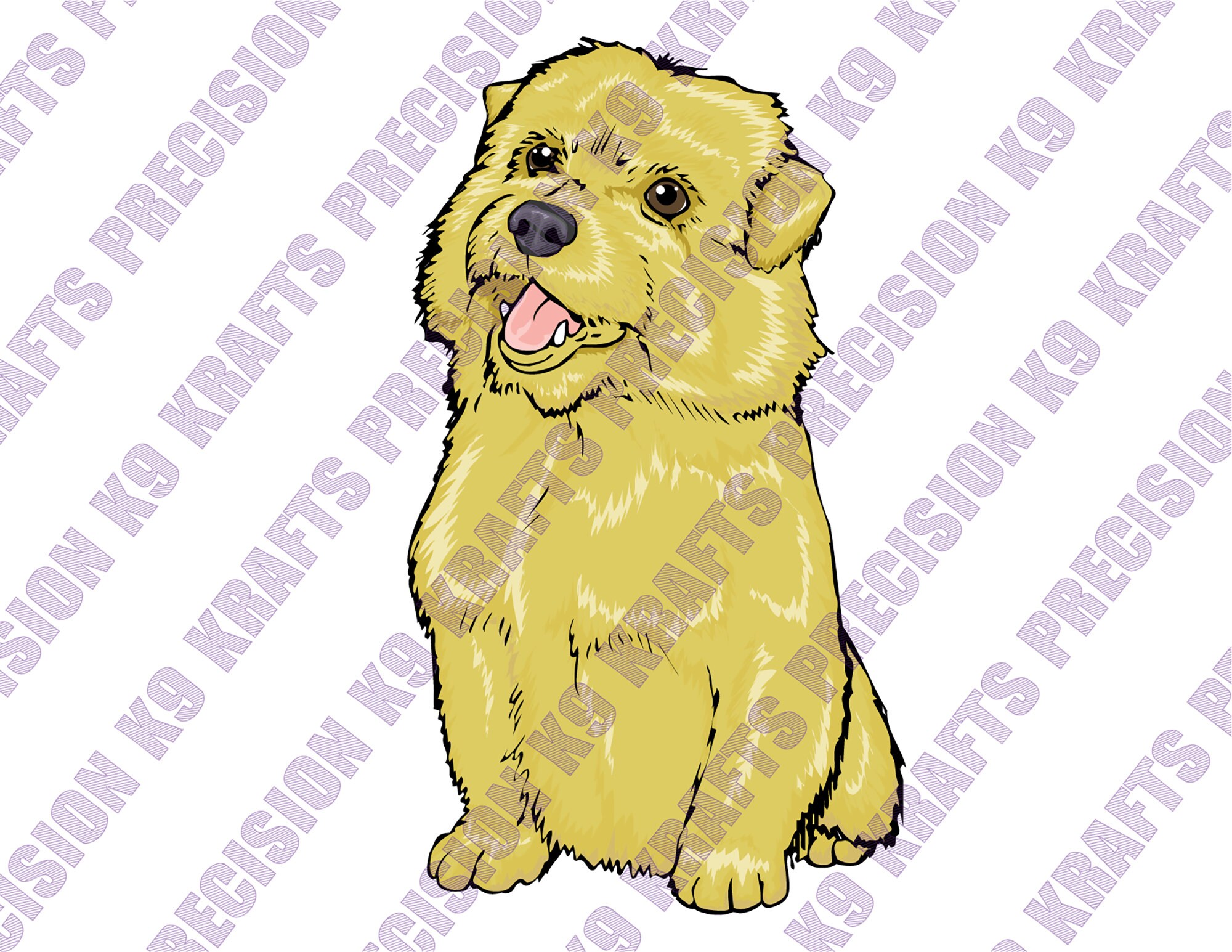 Norfolk Terrier, Dxf, Svg, Eps, Ai, Png, - Etsy