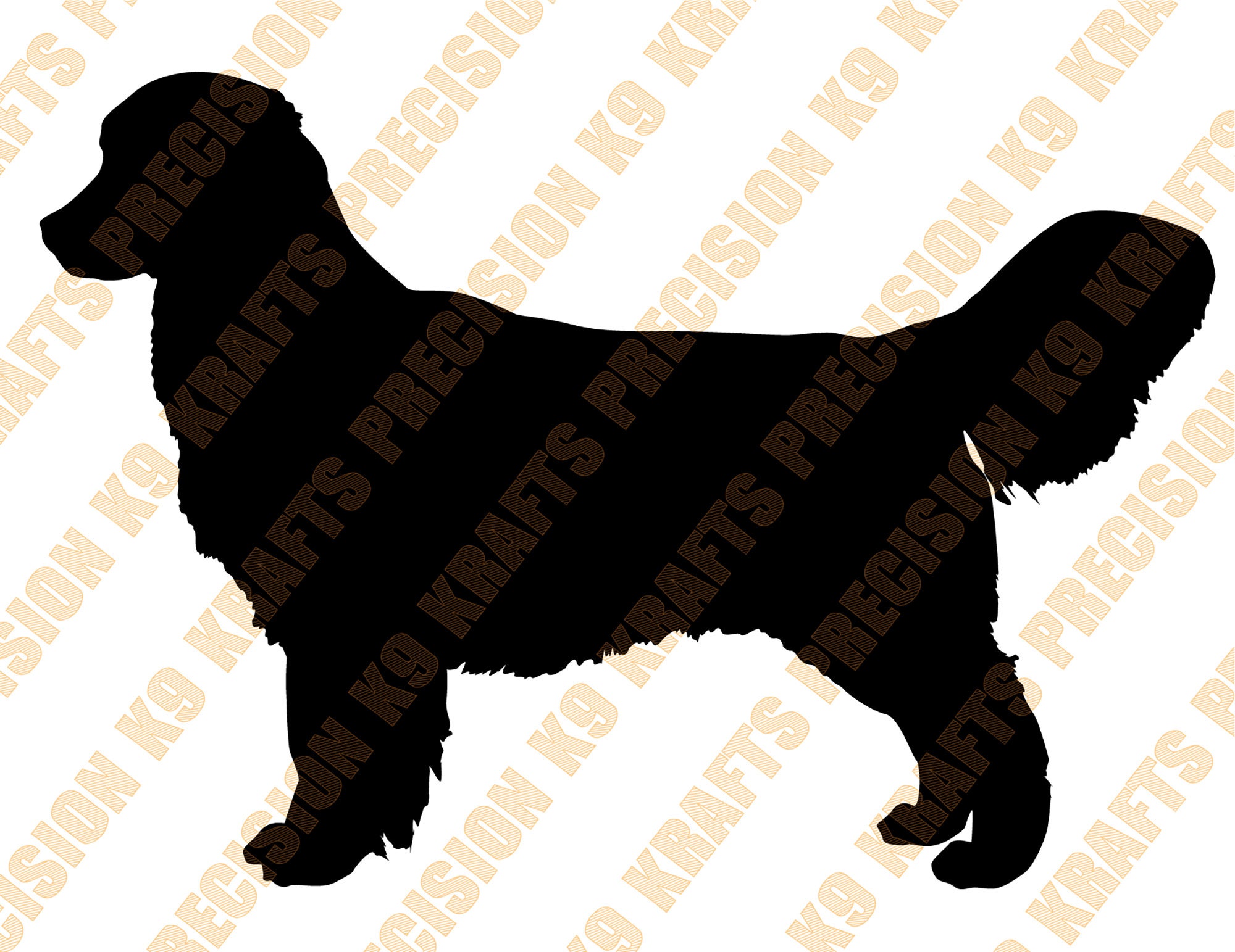 Golden Retriever Dxf Ai SVG Png - Etsy