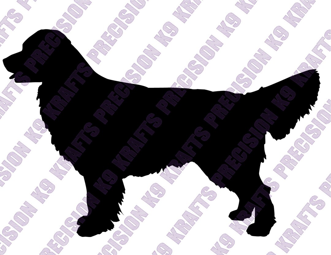 Conformation Stacked, Golden Retriever, Golden, Show Dog, Dxf - Etsy