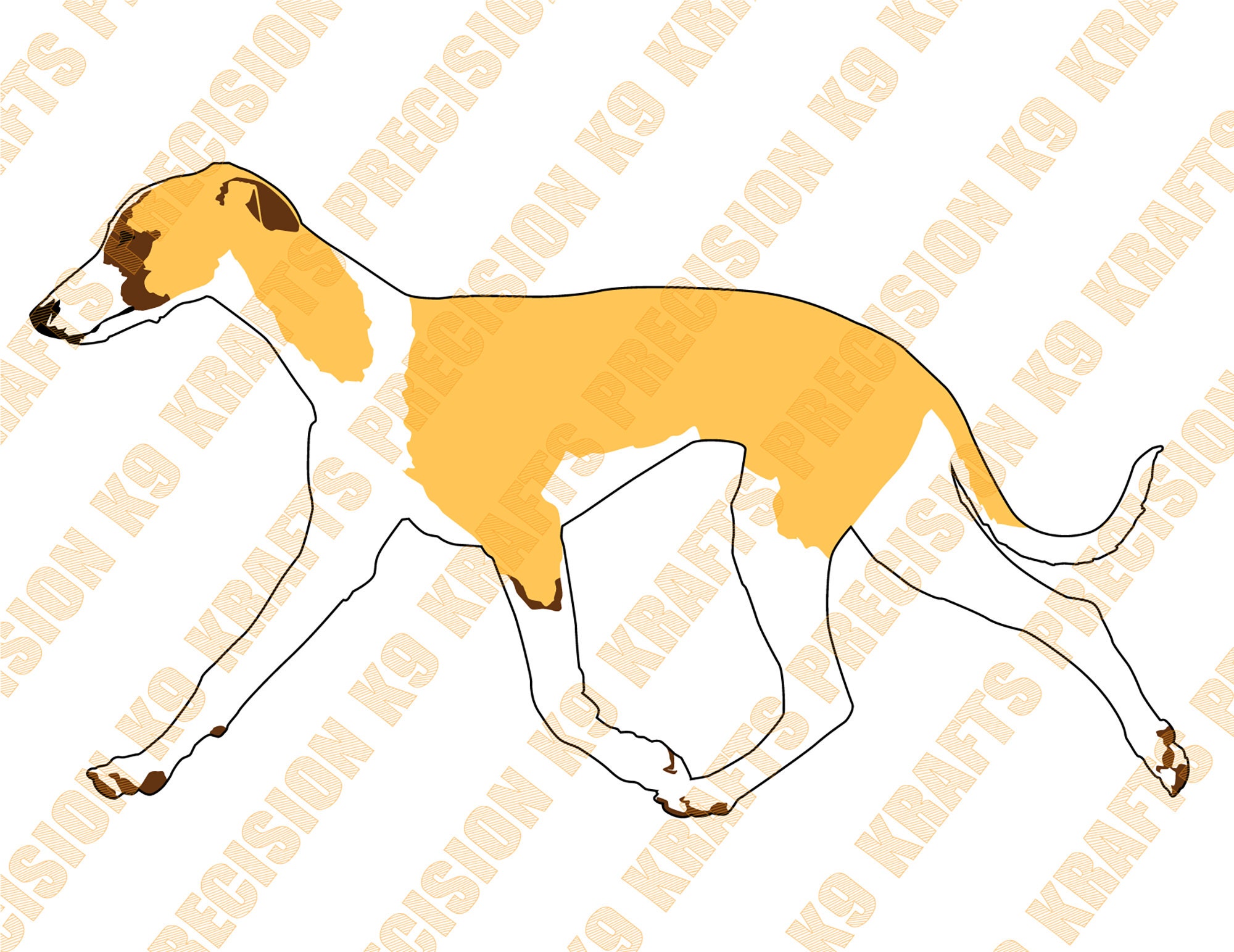 Whippet, Gaiting, Motion, SVG, PNG, Ai, PDF Clipart, Sighhound - Etsy