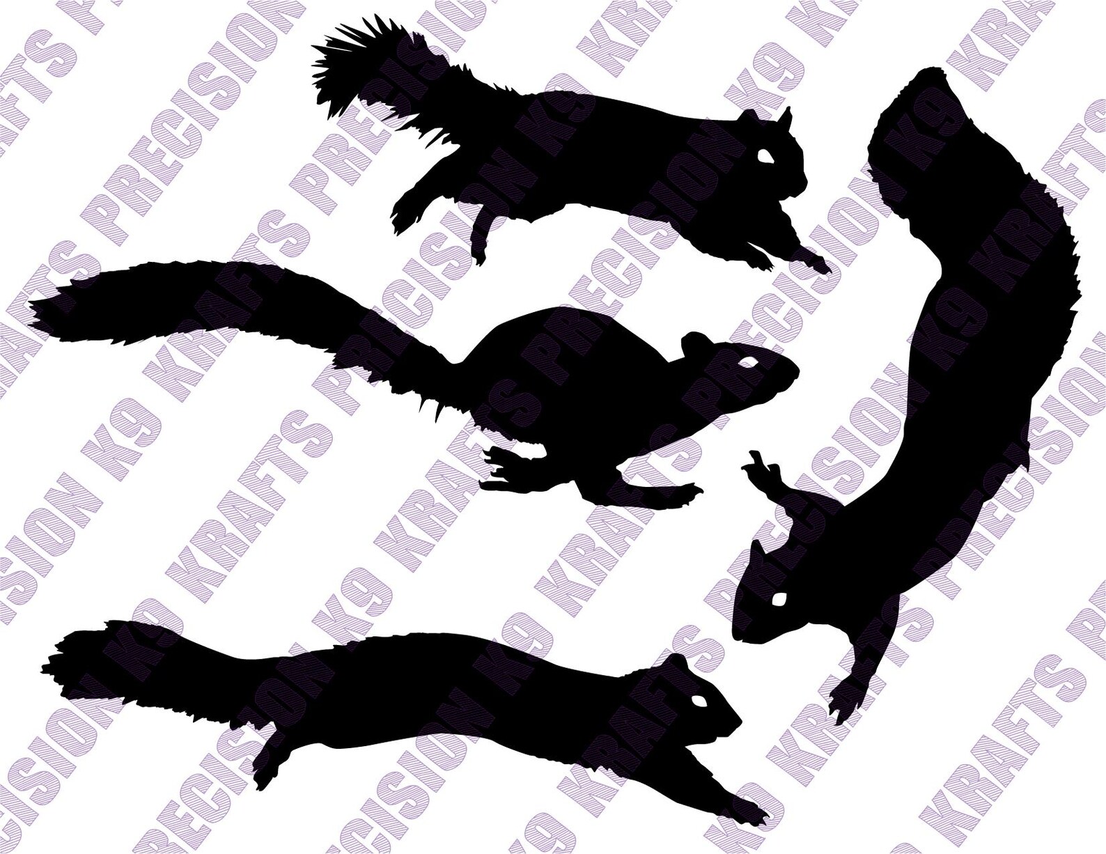 Squirrels, Running, Hunting, Small Game, SVG, Ai, PDF, PNG, Cut File ...