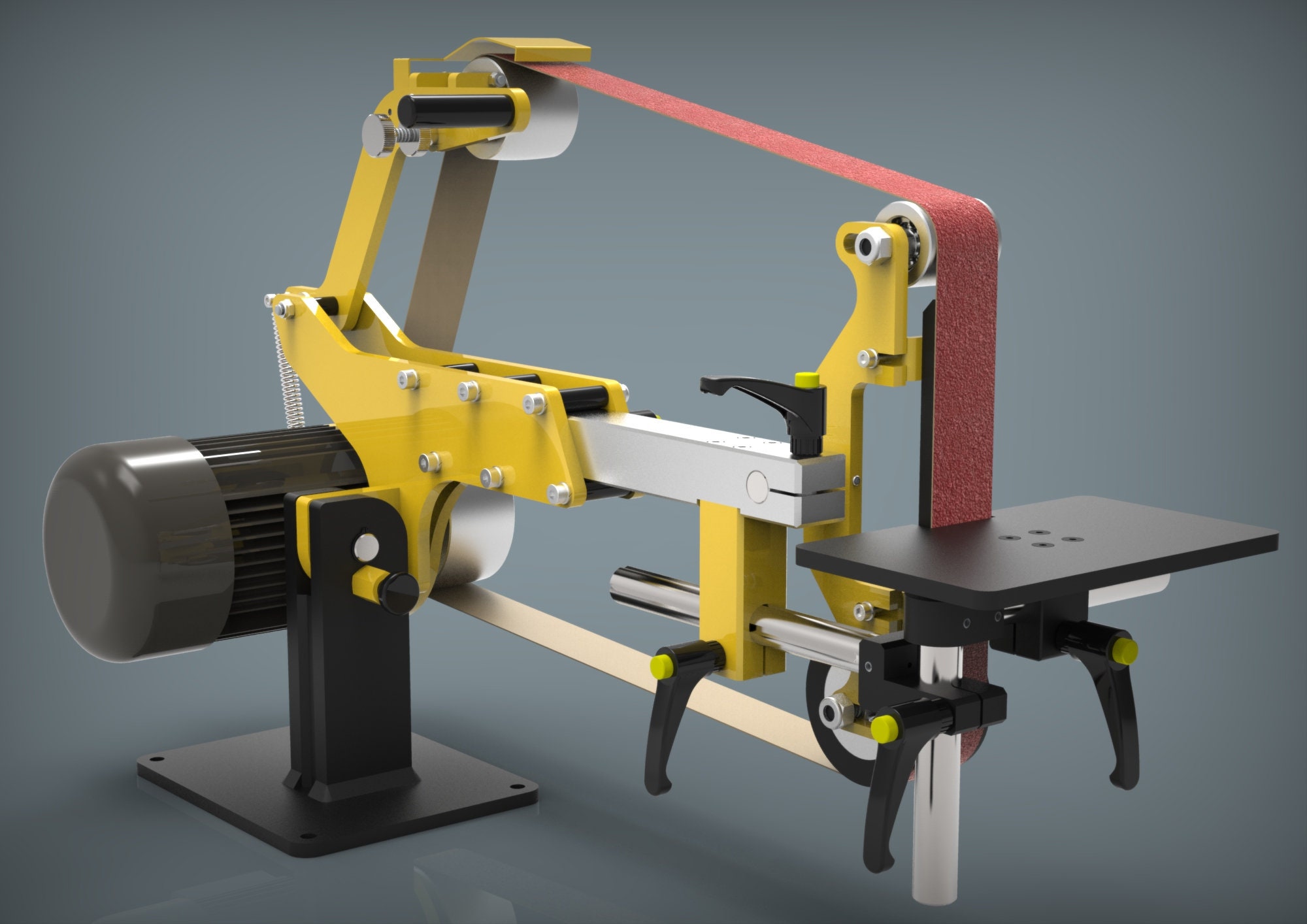 2x72'' Tilting Belt Grinder Plans | PDF and DXF Files Included - Etsy