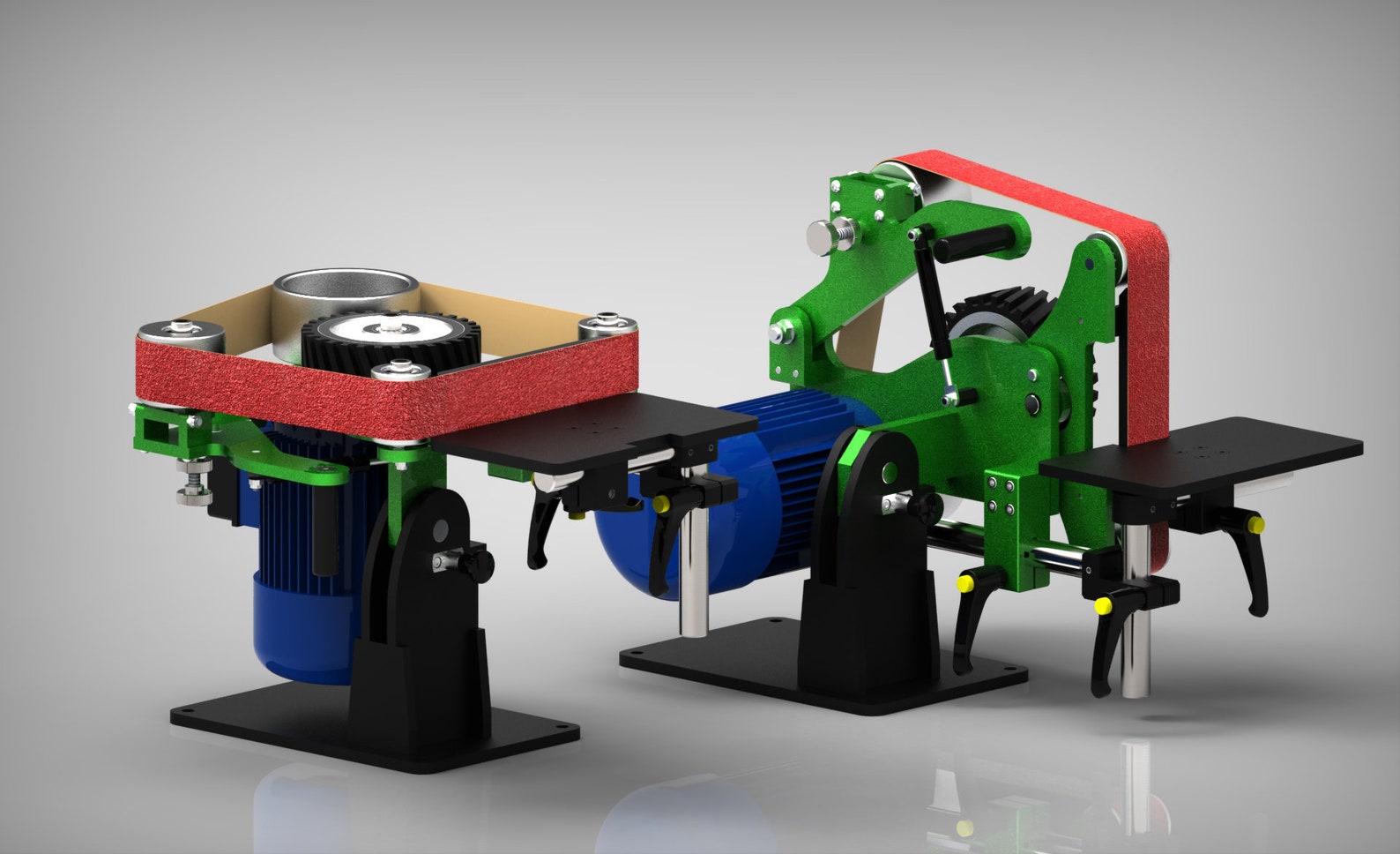 2x48'' Tilting Belt Grinder Plans | PDF and DXF Files Included - Etsy