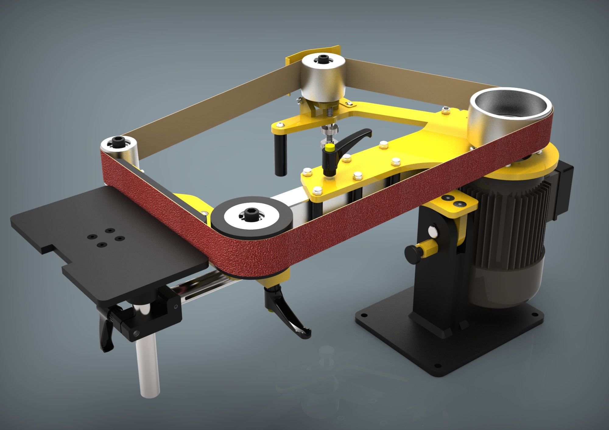 2x72'' Tilting Belt Grinder Plans | PDF and DXF Files Included - Etsy