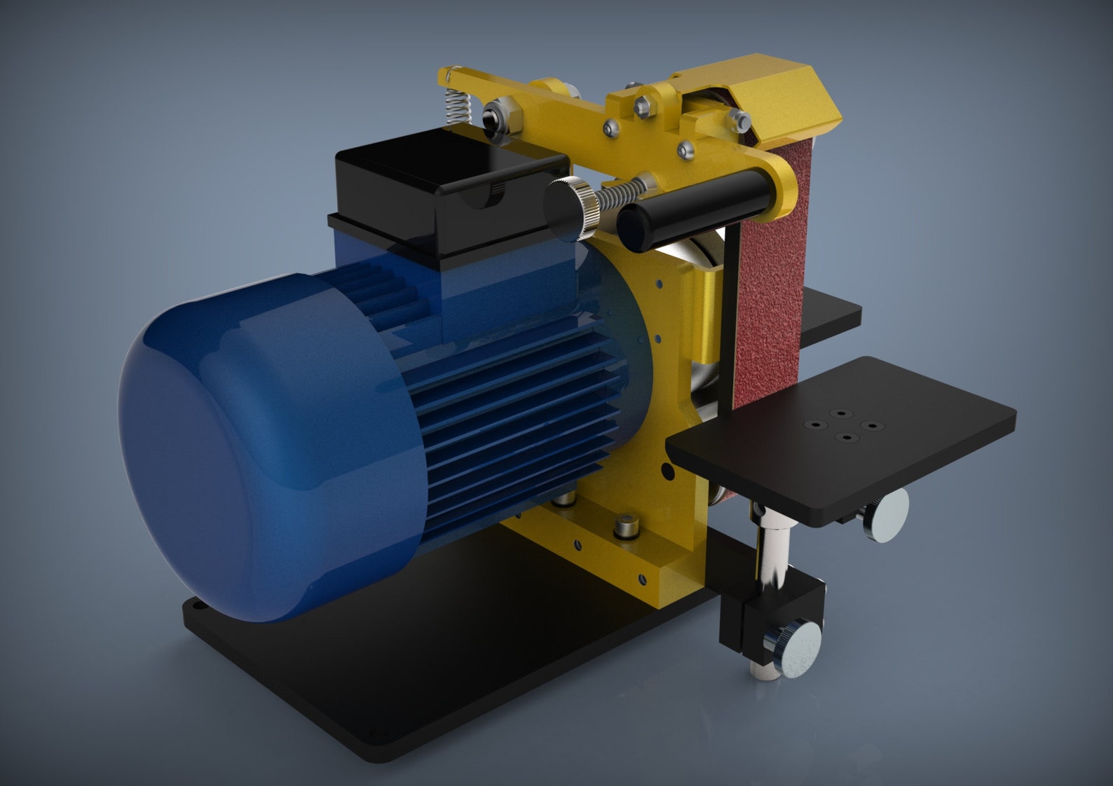 2x24'' Mini Belt Grinder Plans | PDF and DXF Files Included - Etsy
