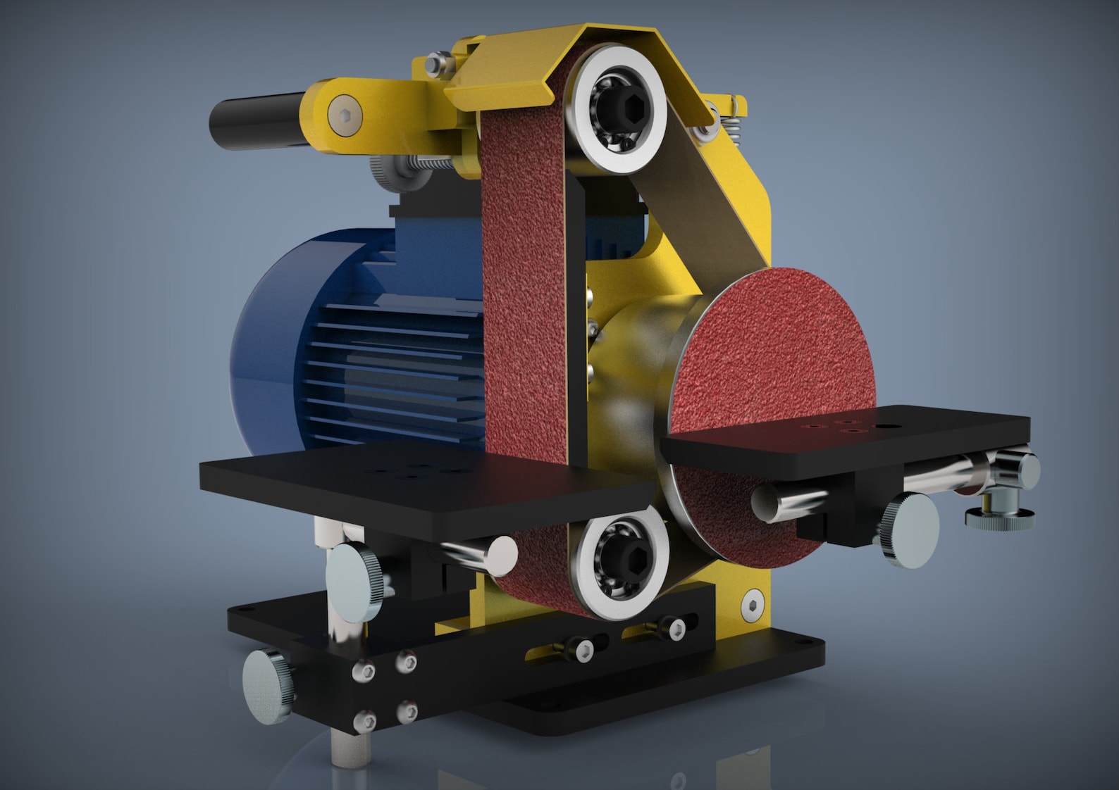 2x24'' Mini Belt Grinder Plans | PDF and DXF Files Included - Etsy