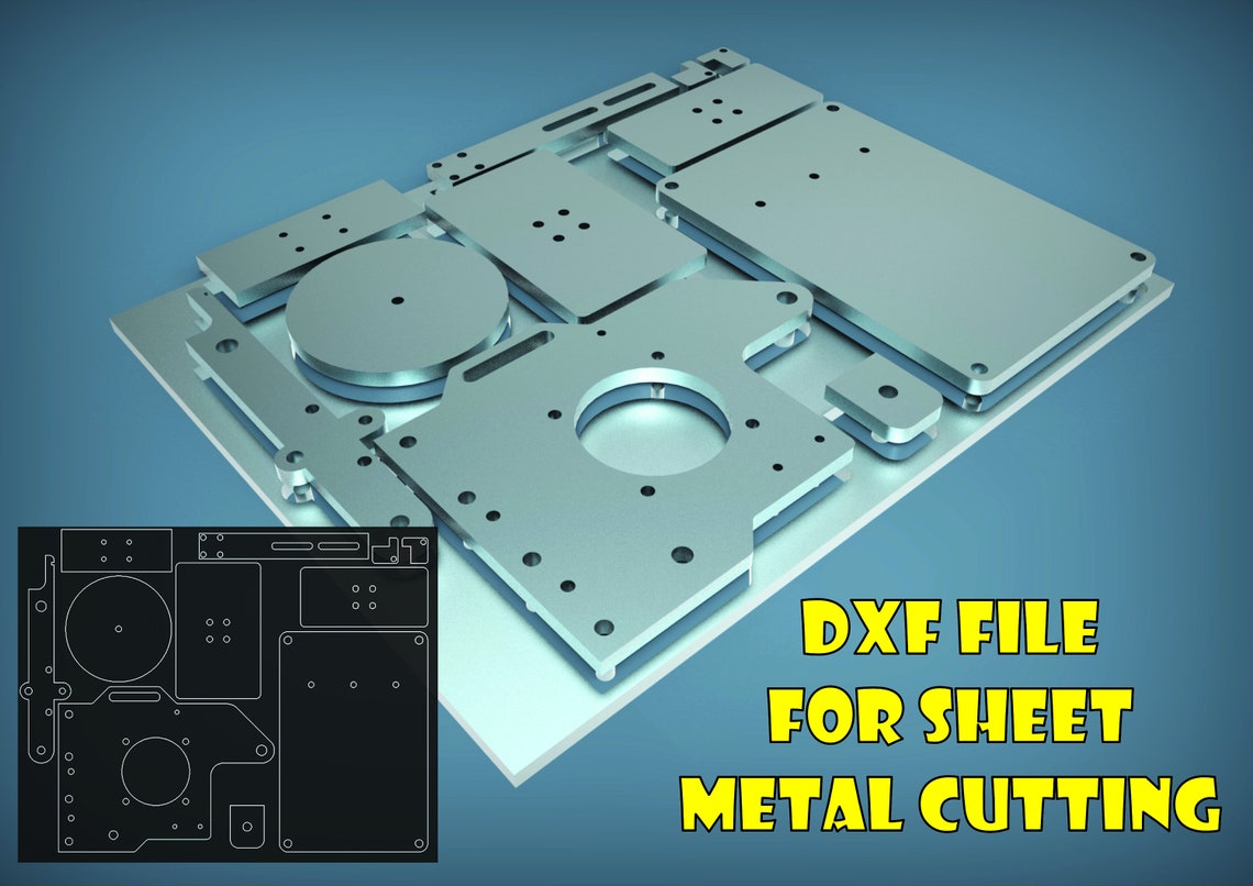 2x24'' Mini Belt Grinder Plans | PDF and DXF Files Included - Etsy