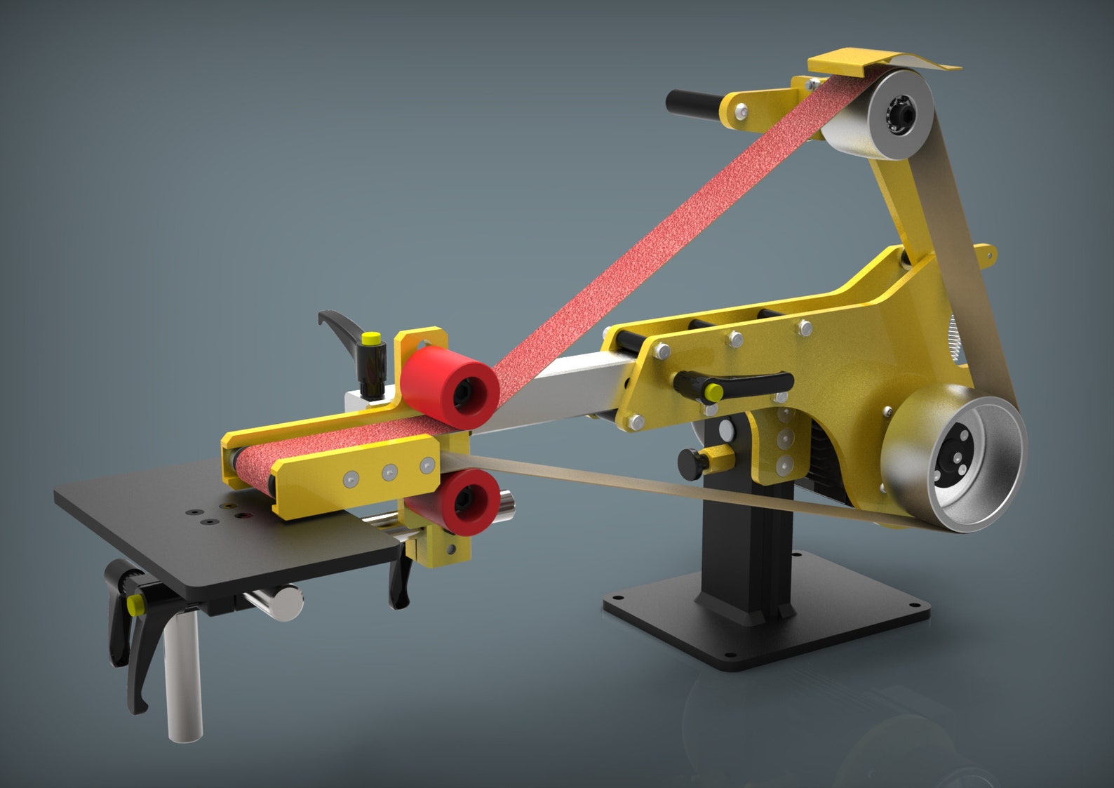 2x72'' Tilting Belt Grinder Plans | PDF and DXF Files Included - Etsy
