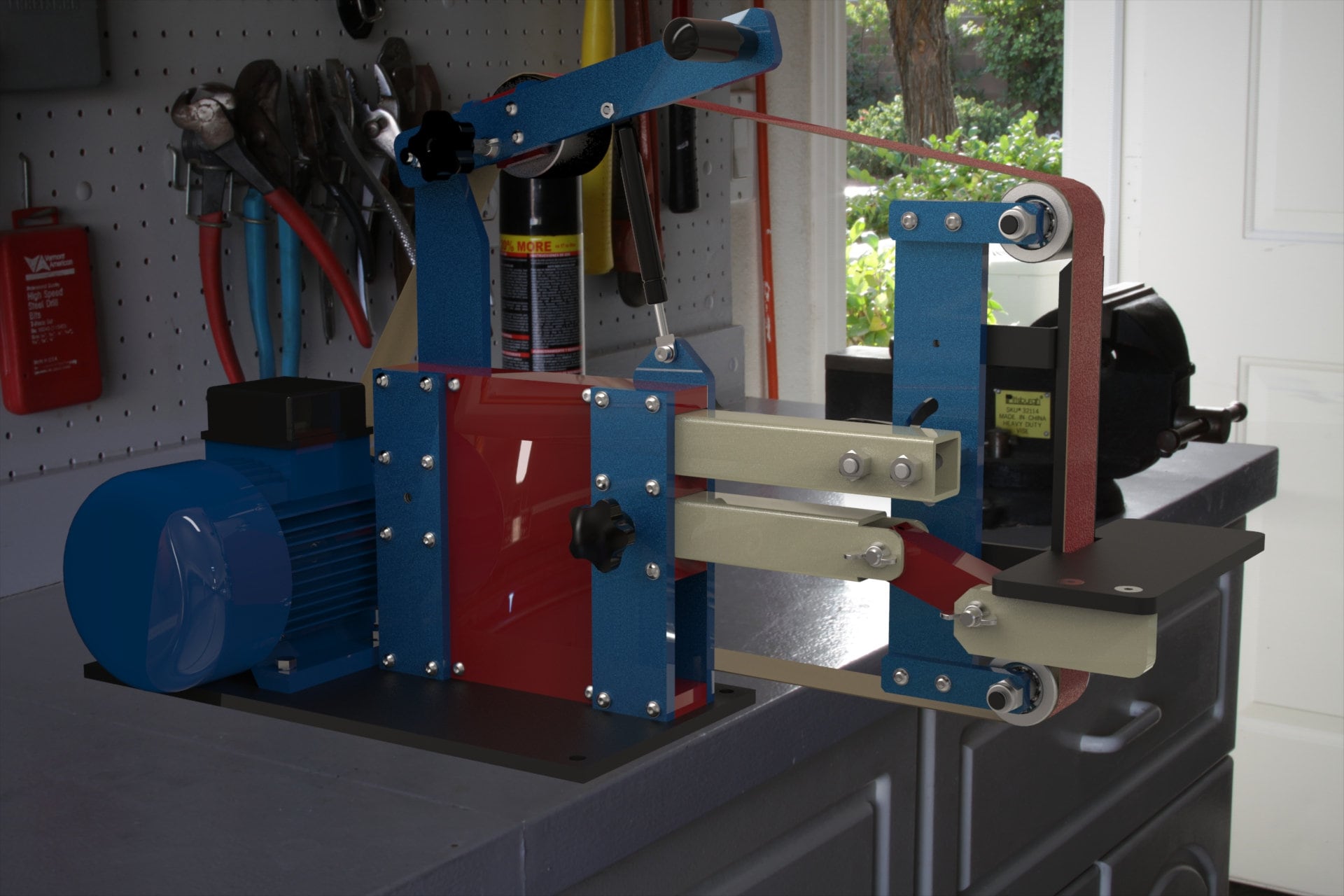 2x72'' Belt Grinder Plans PDF and DXF Files Included - Etsy